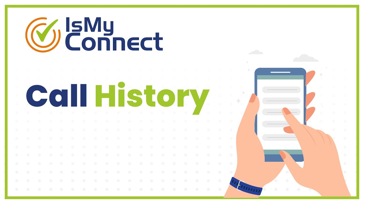 IsMyConnect • Call History - YouTube