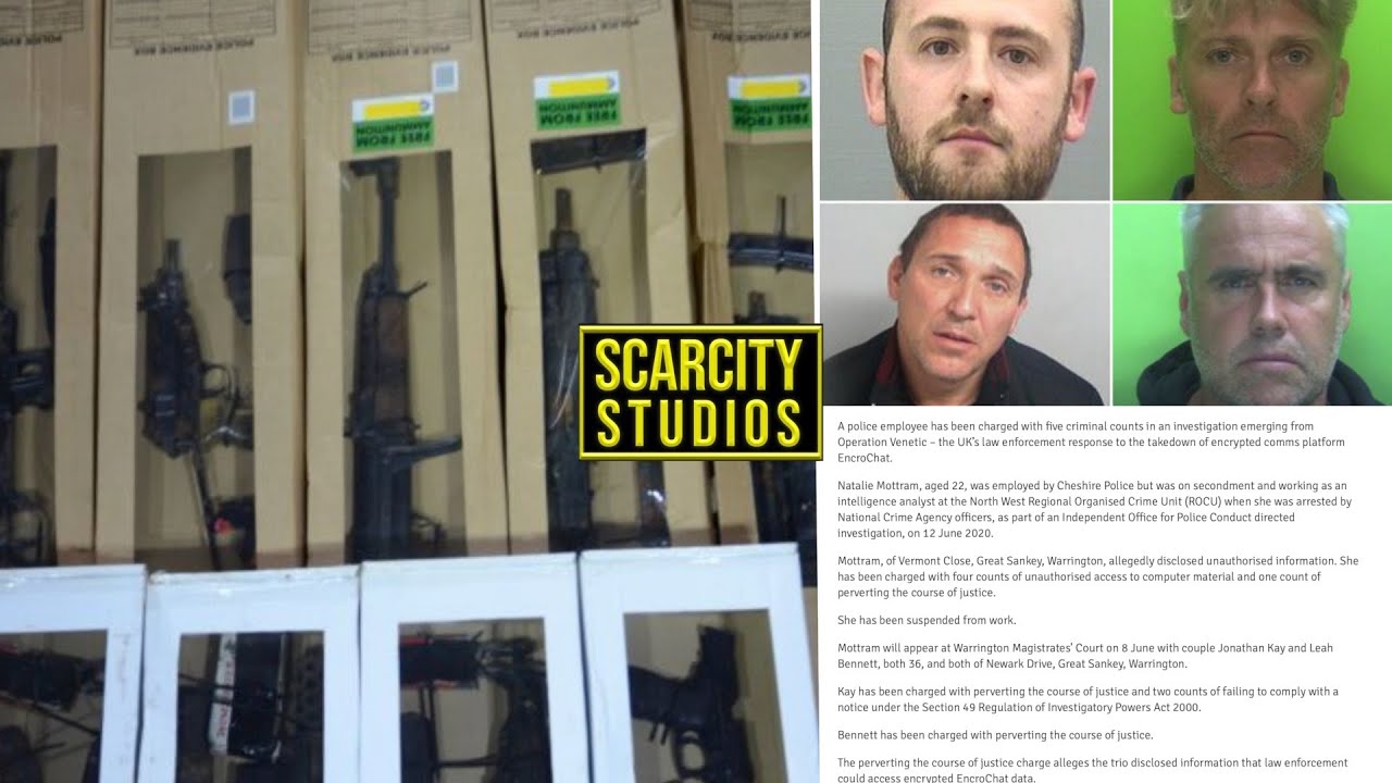 ROCU Police Analyst Charged With Tipping Off Encrochat Criminals & 11 G ...