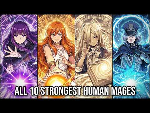 ALL 10 Strongest Human Mages In Frieren RANKED And EXPLAINED (Flamme, Fern,...) Anime/Manga Frieren
