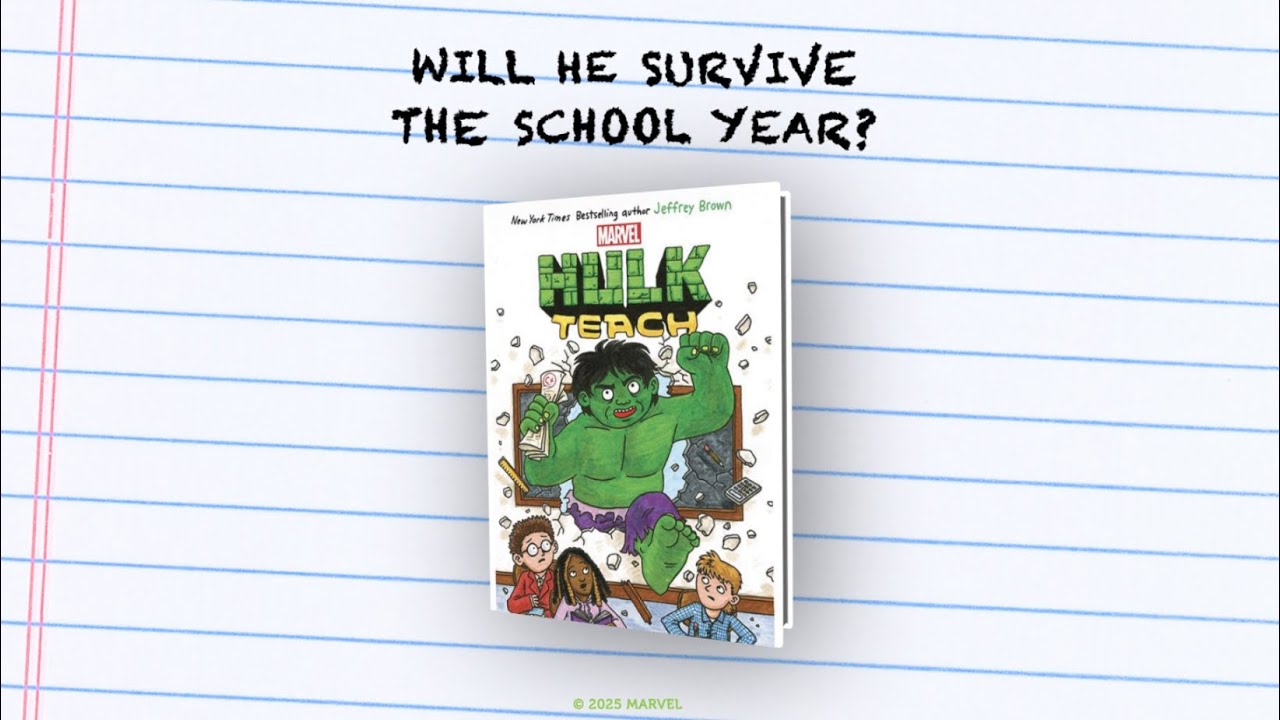 Hulk Teach! (Original Graphic Novel) | Book Trailer - YouTube