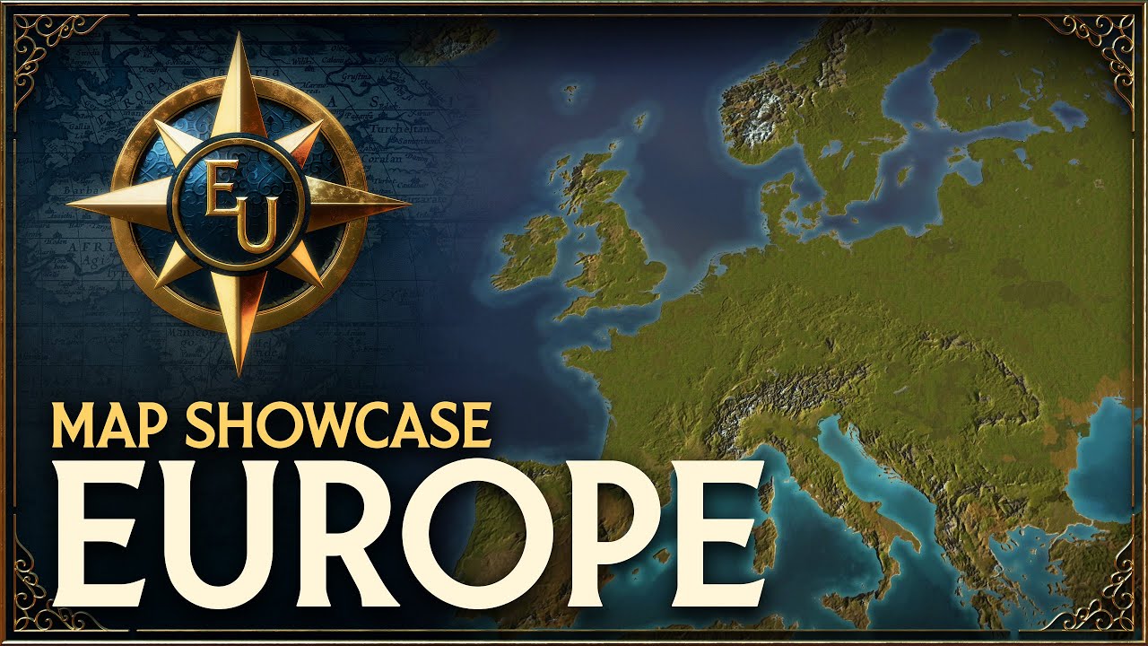 3D Map Development Showcase - Europe | Europa Universalis V - YouTube