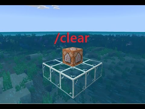 [MCBE] /clear command tutorial! - YouTube