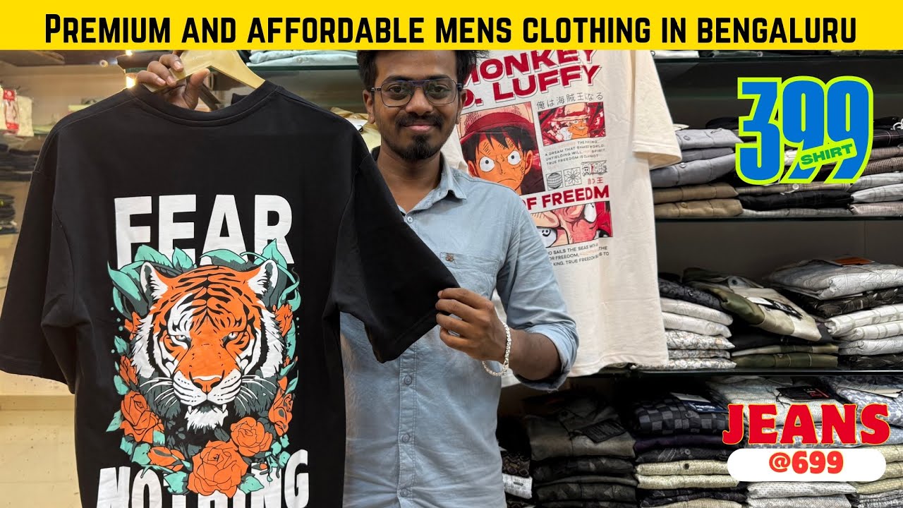 Best Men’s Clothing Store in Bangalore 👕 | Budget + Premium Outfits ...