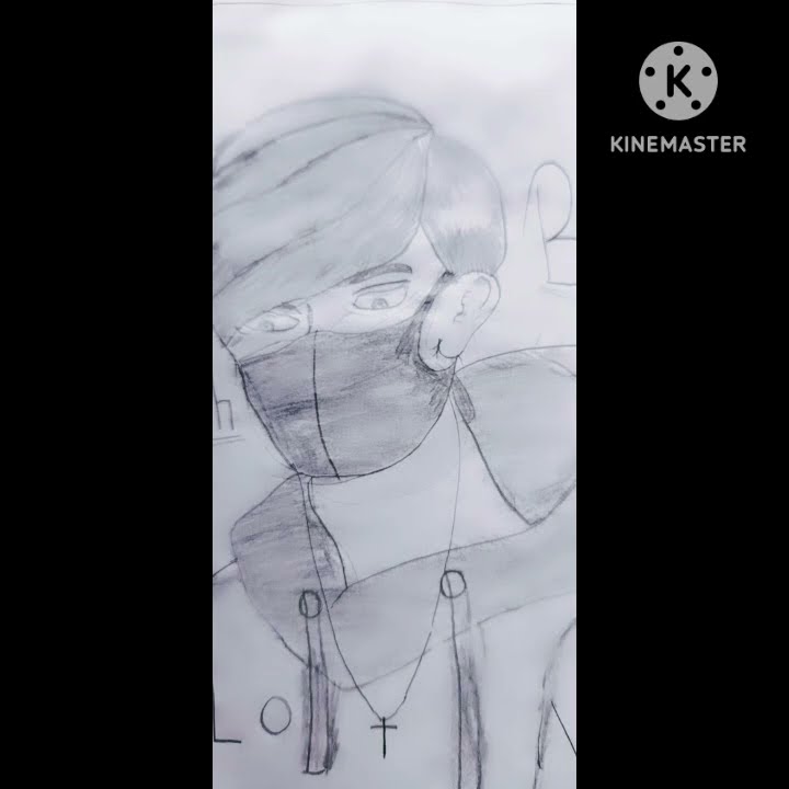 cute Mask boy painting - YouTube