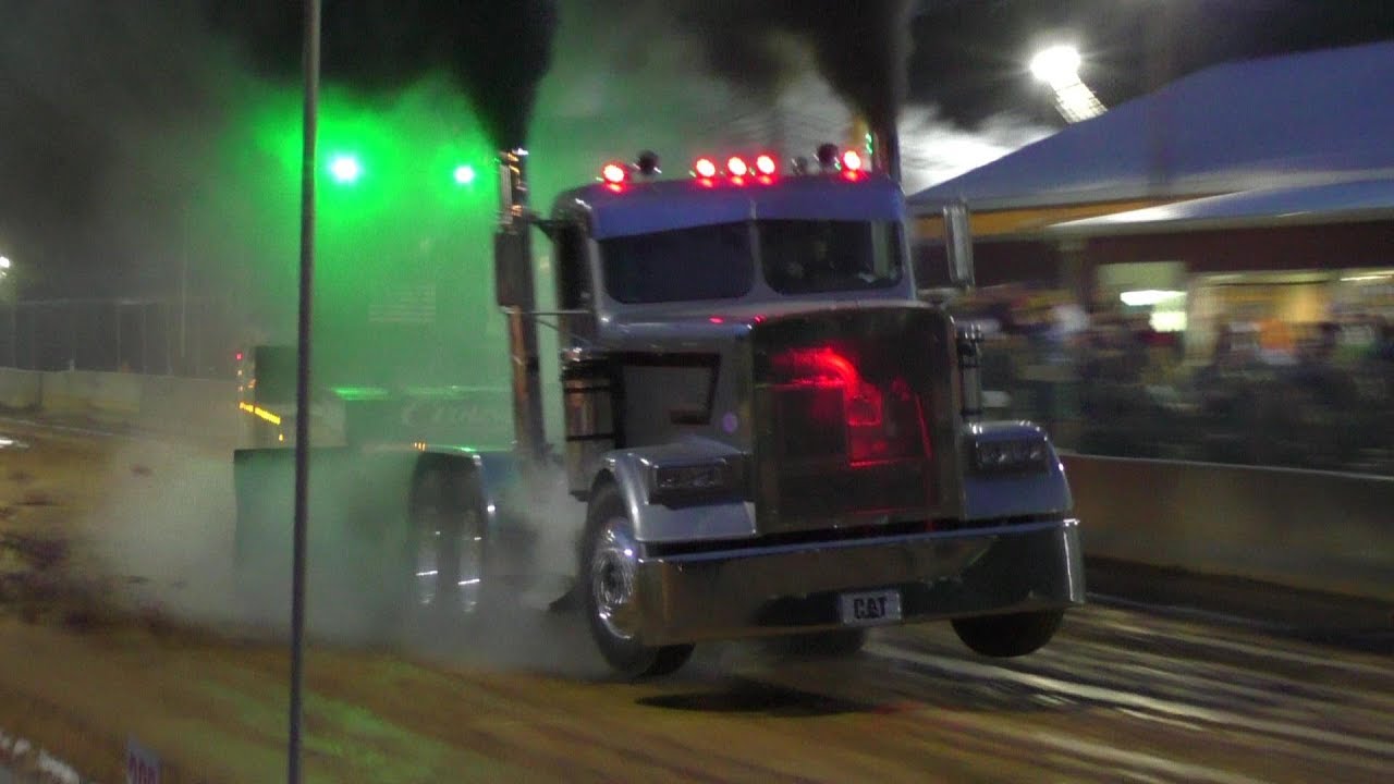 Pro Stock Semis Pulling at Schuylkill Co Fair - YouTube
