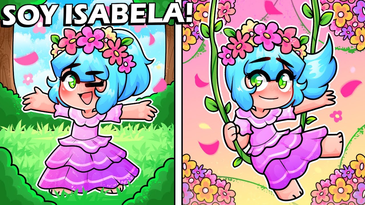 ¡ME CONVIERTO EN ISABELA DE ENCANTO EN MINECRAFT! 😱😭 ¿COMO PASO? 😰 ...