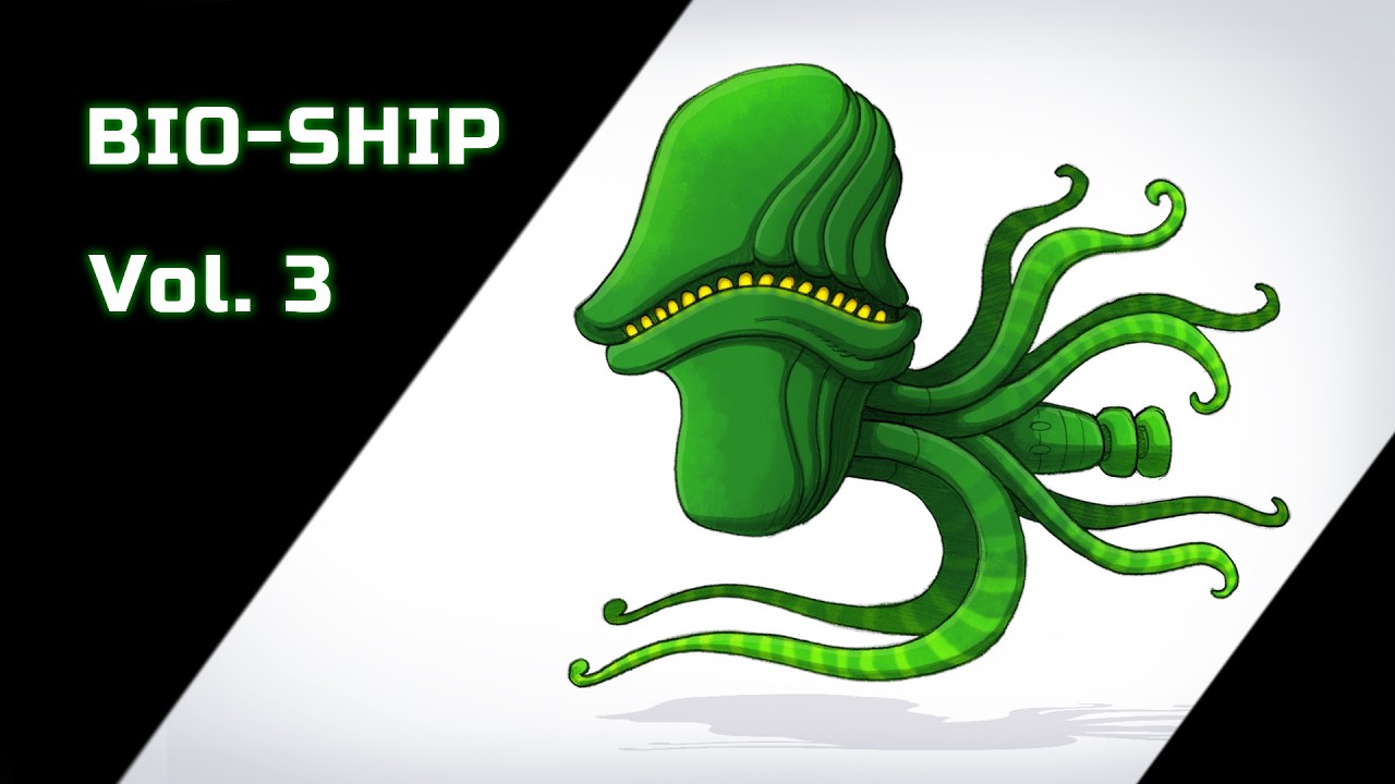Organic Bio-Ships: Sci-Fi Concept Art (Vol. 3) - YouTube