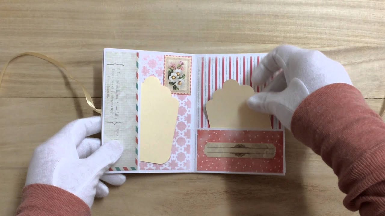 Mini Booklet Album - Share & Tutorial - YouTube