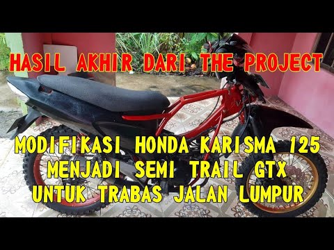 Hasil Akhir Dari The Project Motor Semi Trail GTX Thailand Look - YouTube