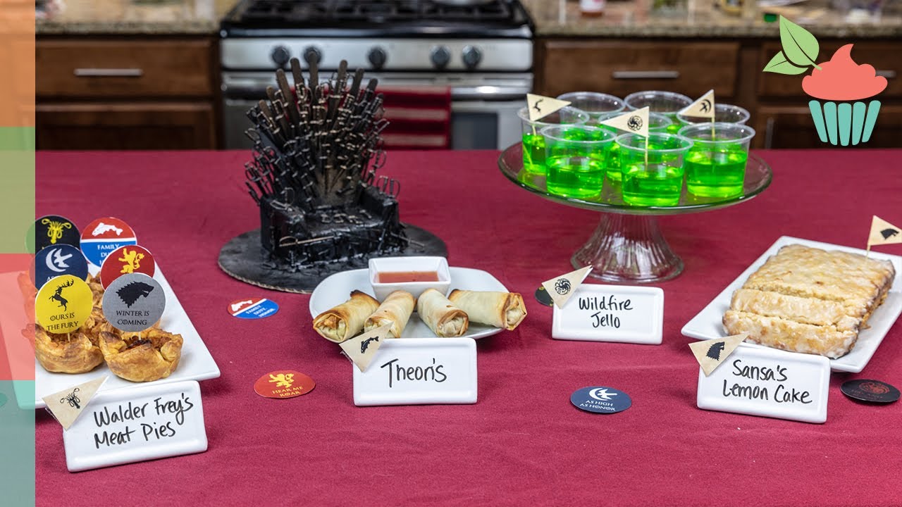 Game of Thrones Inspired Recipes | How to host your own GoT viewing ...