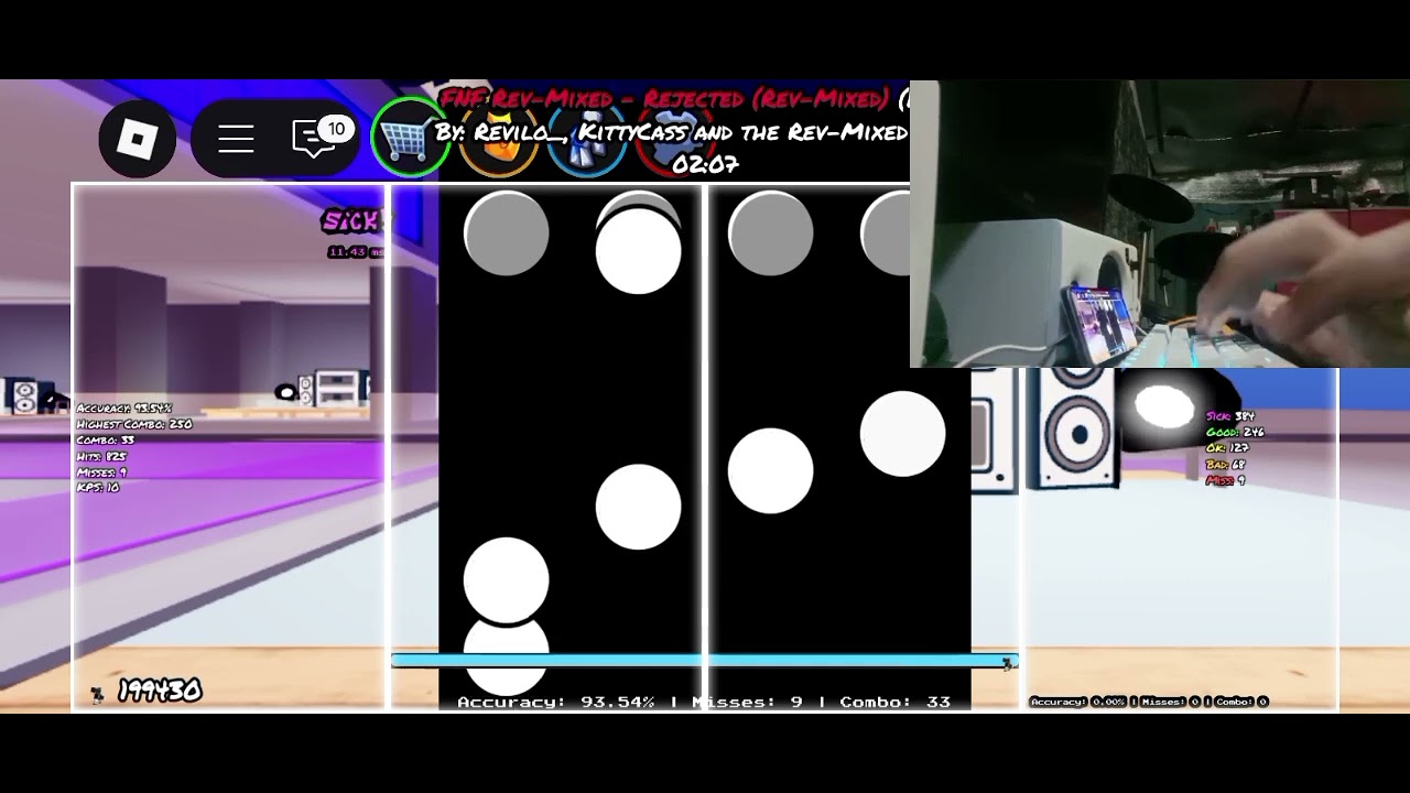 Beating my Score on Rejected(Rev-Mixed) - YouTube