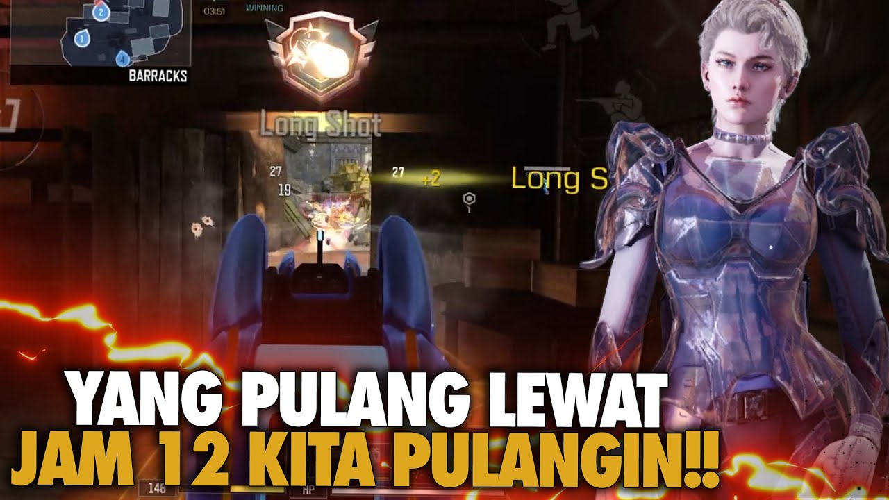 PDW CINDERELLA!! BIKIN KAMU PULANG SEBELUM JAM 12 MALEM!! CODM INDONESIA - YouTube