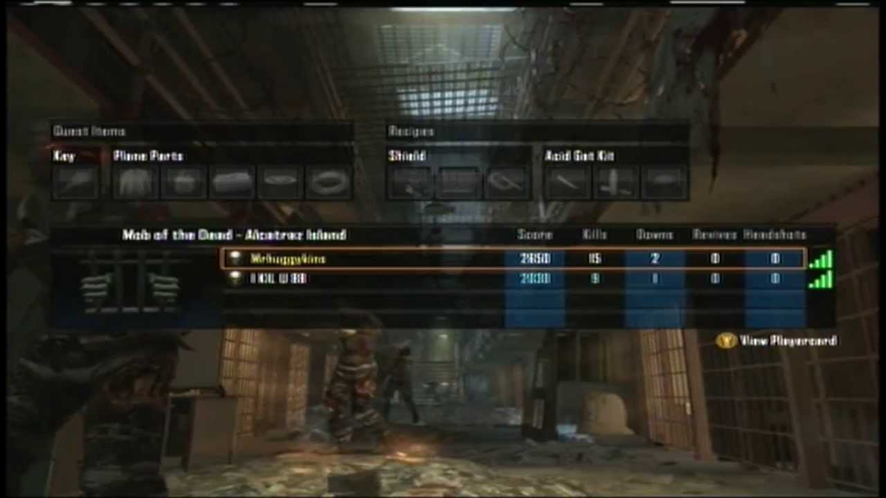 Black Ops 2: Uprising Zombies Alcatraz Map Gameplay - YouTube