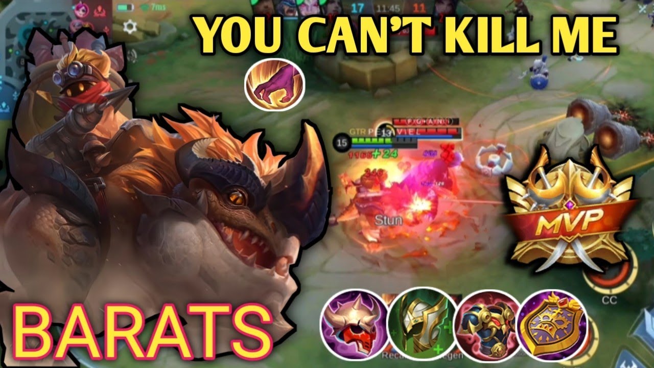 (HYPER BARATS SUPER TEBAL) GAMEPLAY BARATS - BUILD TOP 1GLOBAL BARATS ...