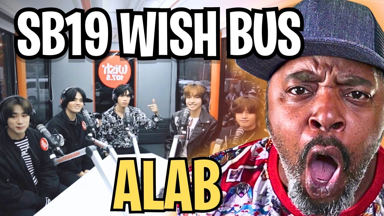 First Time Seeing SB19 ALAB Wish Bus REACTION - YouTube