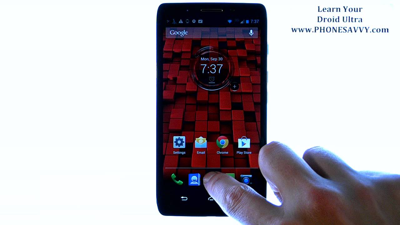 Motorola Droid Ultra - How Do I Adjust Lock Screen Timeout Duration ...
