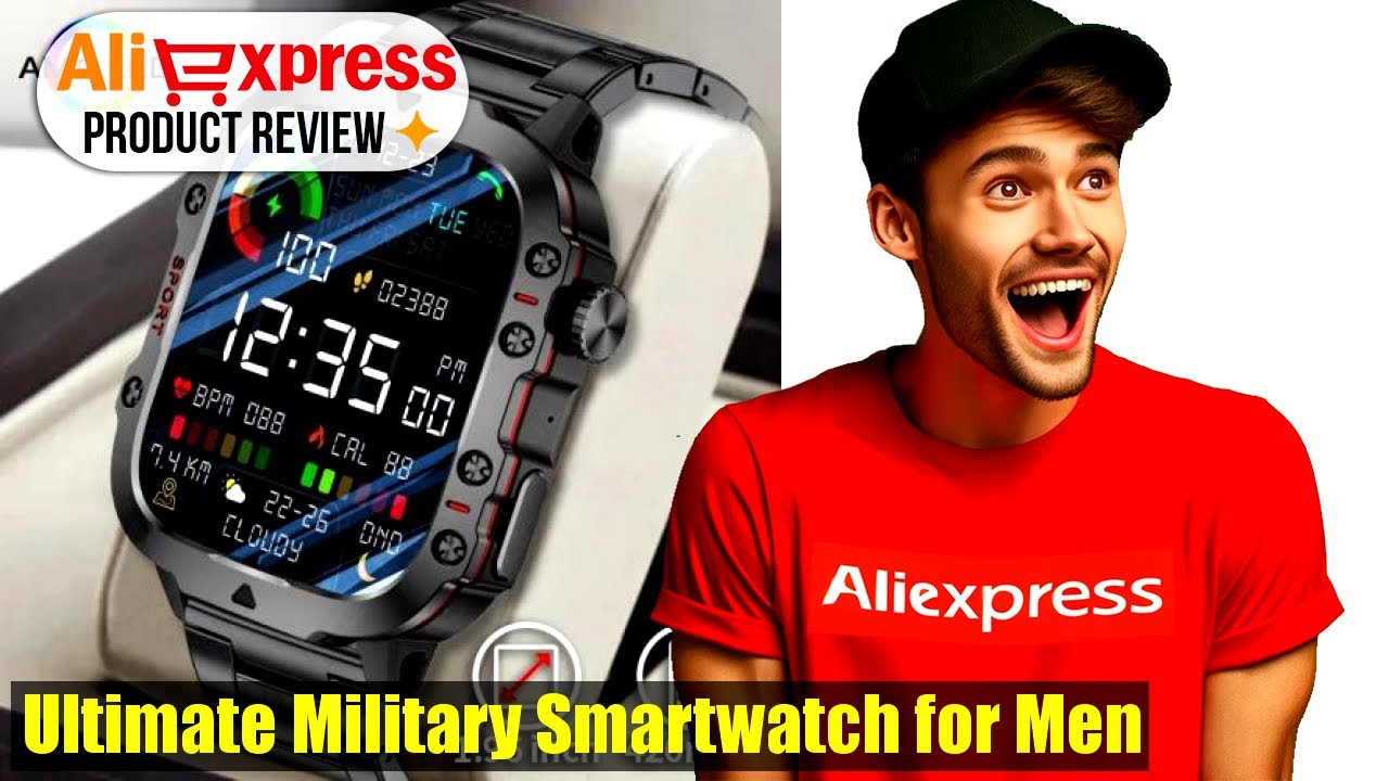 2024 New Xiaomi Military Smart Watch: The Ultimate Outdoor Fitness ...