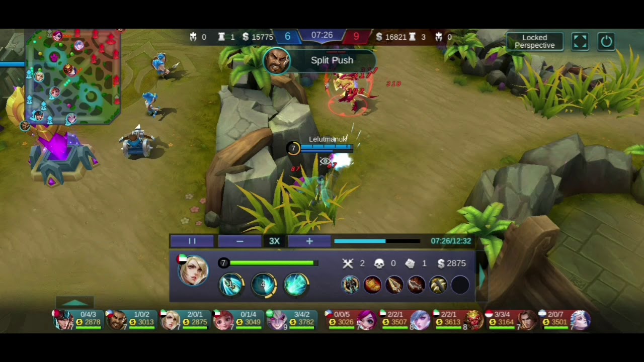 Thug life Layla steals the turtle #MobileLegends - YouTube