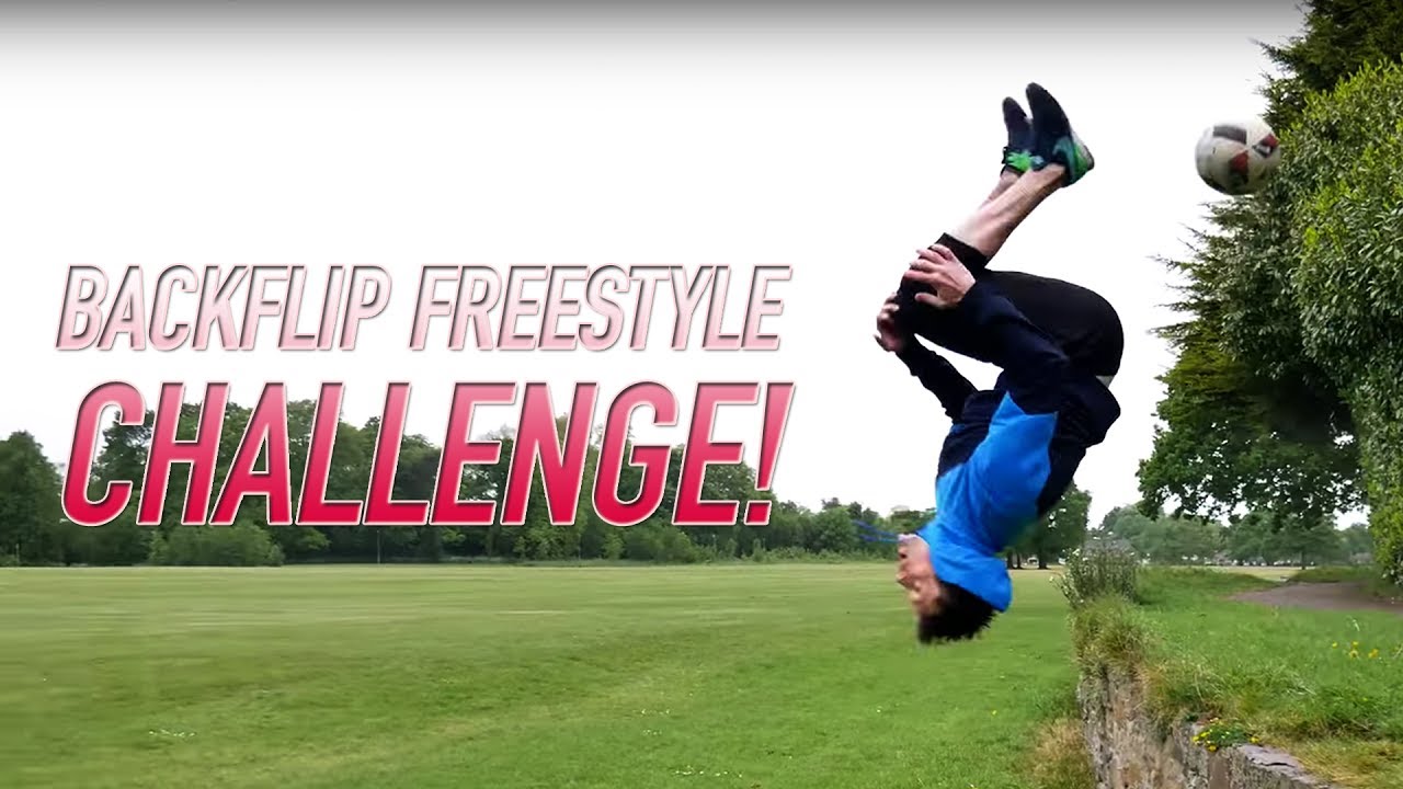 A BACKFLIP FREESTYLE CHALLENGE!!! - YouTube