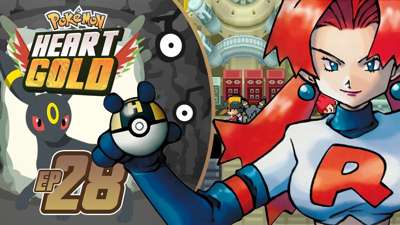🧡 Pokémon Heart Gold Ep.28《🚀 ESCONDITE del TEAM ROCKET 🚀》 - YouTube