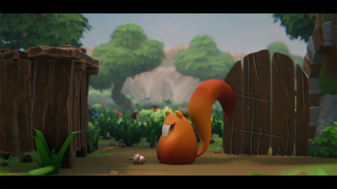 Squirrel Story Animation #maya - YouTube