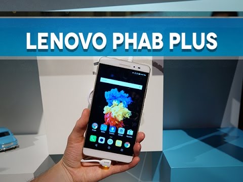 Lenovo Phab Plus, prise en main - Test Mobile - YouTube