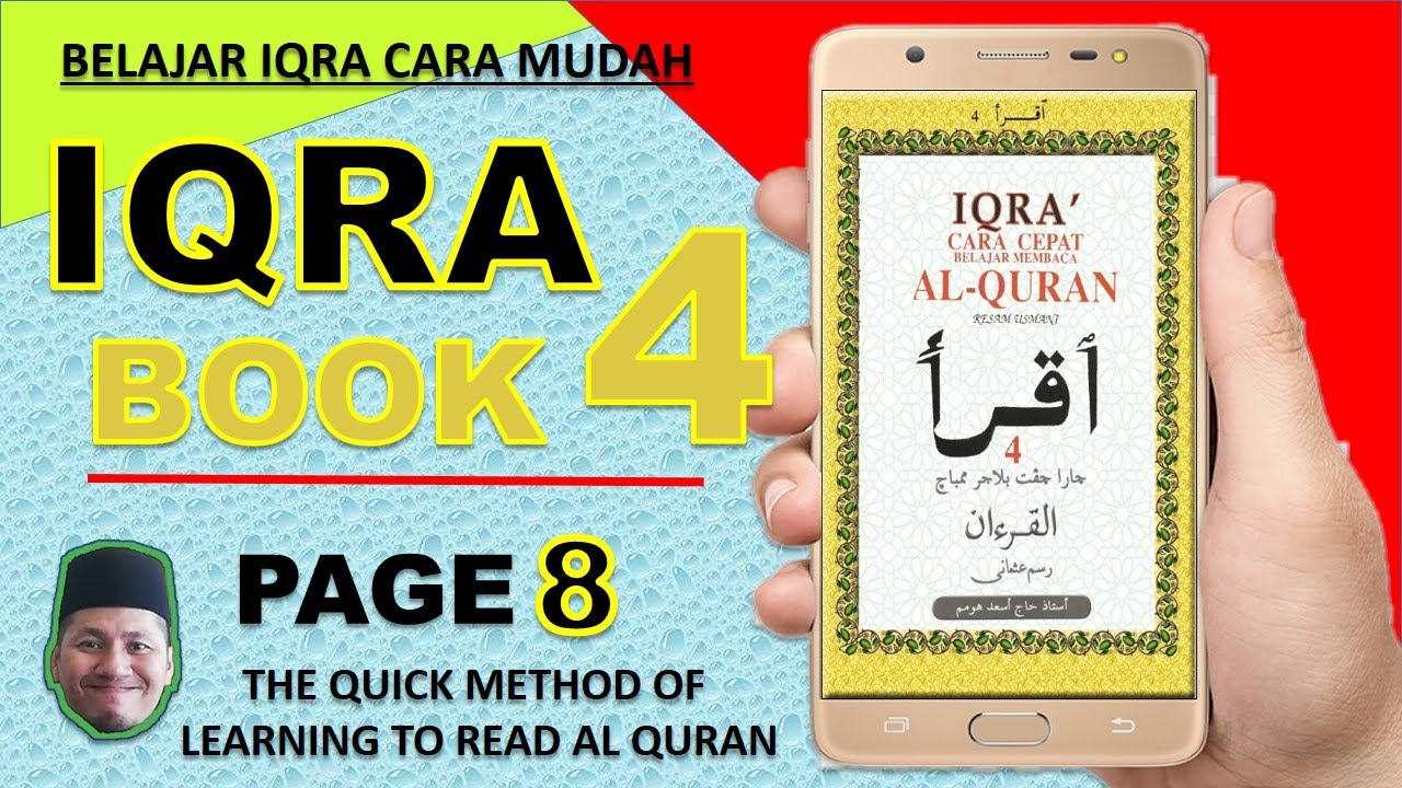 IQRA BOOK 4 PAGE 8 - YouTube