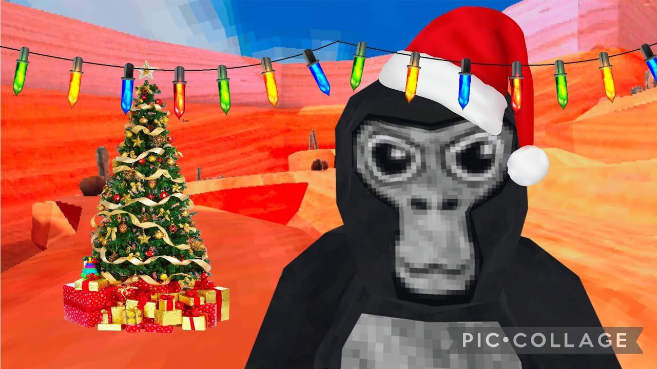 christmas update in gorilla tag - YouTube