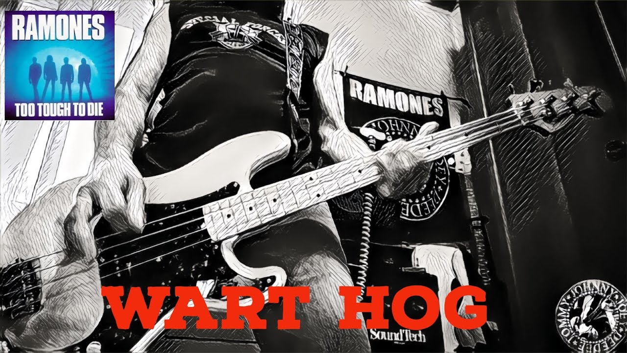 Ramones - Wart Hog * bass cover whitout guitar - YouTube