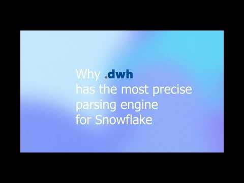 Dwh.dev lineage: identifiers #1 - YouTube