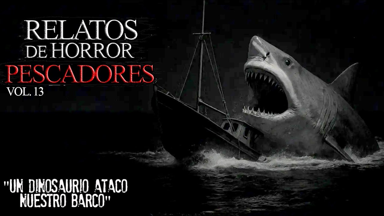 UN DINOSAURIO NOS ATACO EN EL MAR | RELATOS DE TERROR DE PESCADORES ...