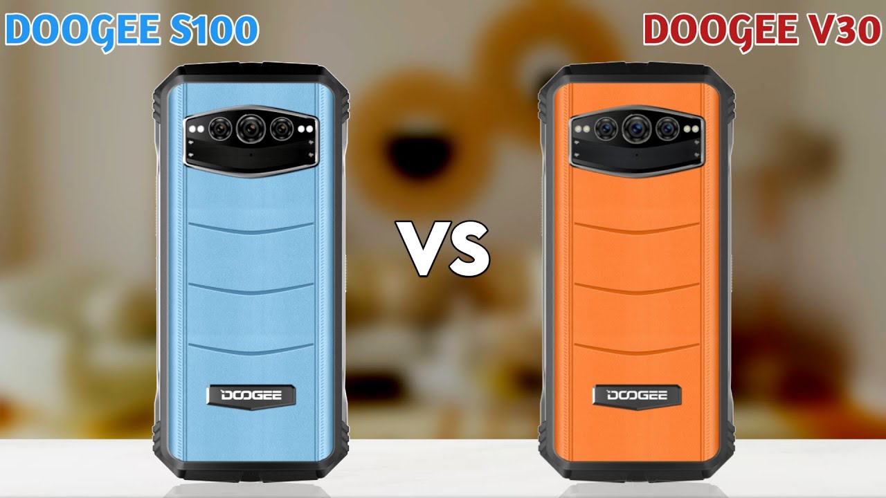 Doogee S100 vs Doogee V30 - YouTube
