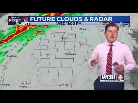 Charlie Goldstein Severe Weather Cut-In WCBI 4/2/25 - YouTube