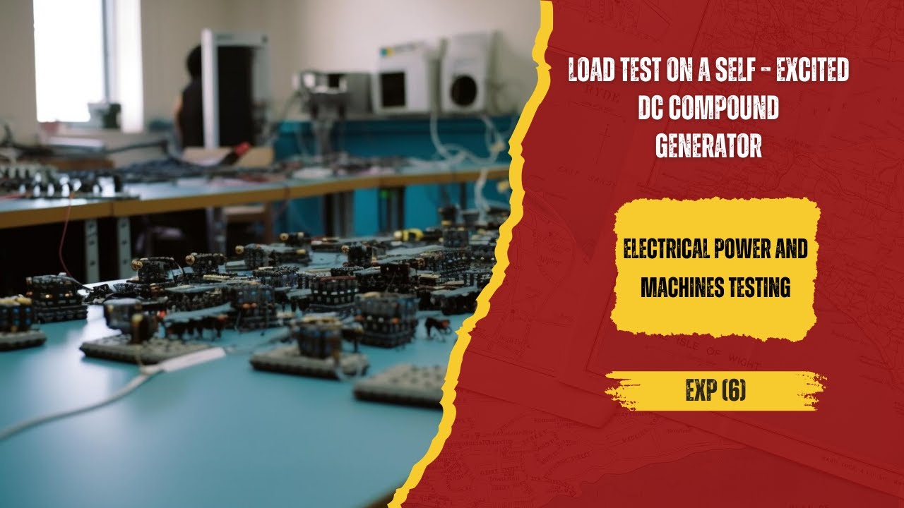 EXP 6 : Load Test on A Self – Excited DC Compound Generator - YouTube