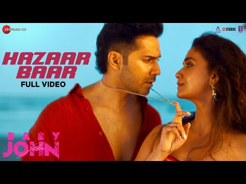 Hazaar Baar - Full Video | Baby John | Varun Dhawan, Keerthy| Thaman S, Arijit Singh, Shreya Ghoshal