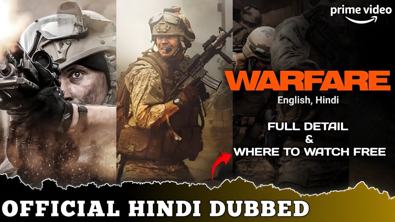 Warfare Hindi Dubbed & Full Detail | Warfare Hindi OTT Release Update ...