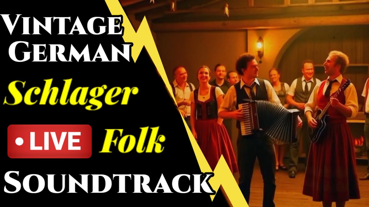 German Folk Music Instrumental, Vintage German Schlager Folk Soundtrack ...