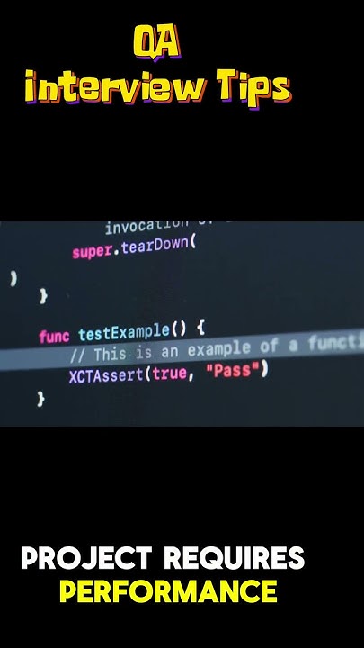 QA interview question - YouTube