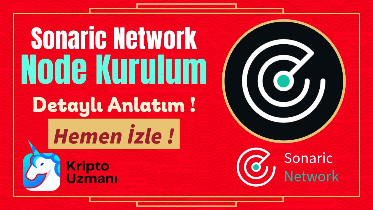 Sonaric Node Kurulum ! Detaylı Anlatım ! - YouTube
