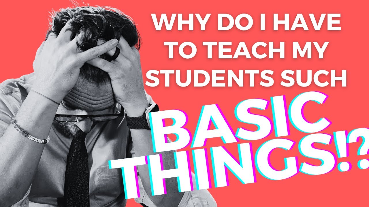 Why and How to Teach Secondary Students the BASICS - YouTube