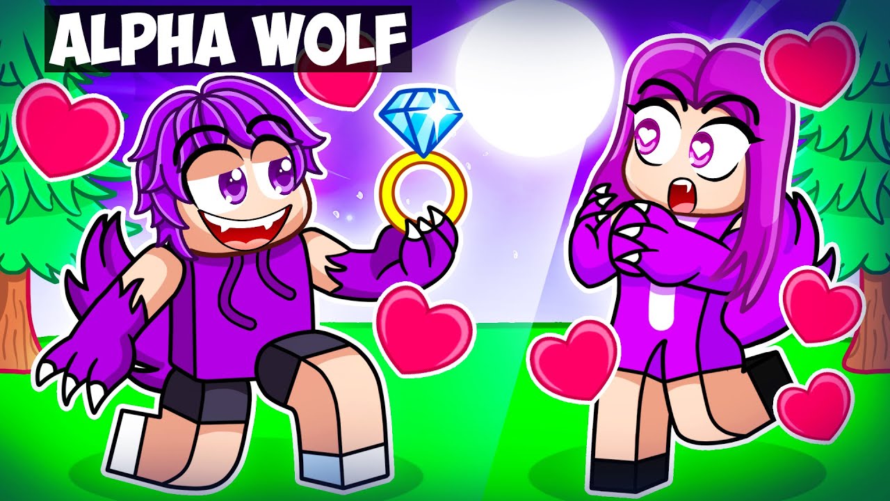 The Alpha Wolf PROPOSES In Roblox Snapchat! - YouTube