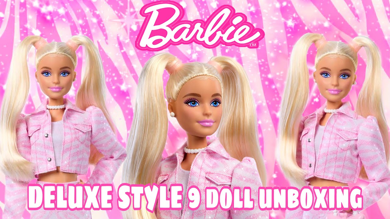 BARBIE DELUXE STYLE #9 DOLL UNBOXING 🩷🛍️ - YouTube