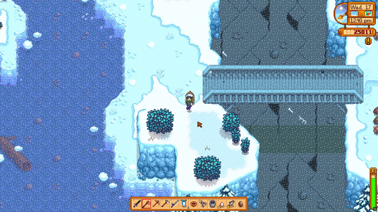 Stardew Valley Winter Season - YouTube