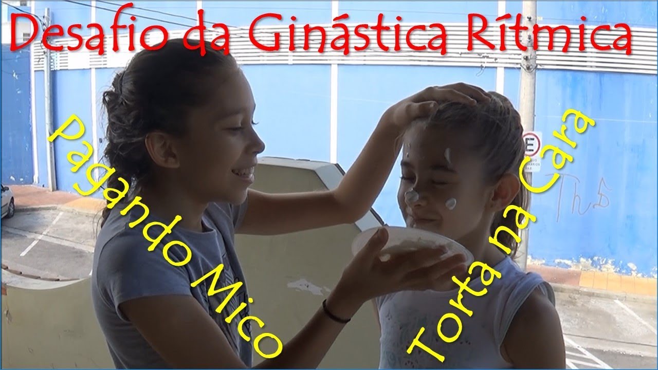 040. Desafio Ginástica Rítmica pagando Mico III - Aninha & Rafa ...
