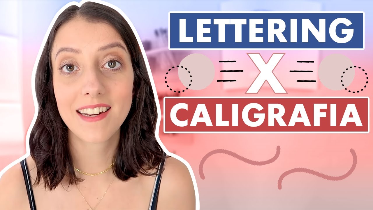 NUNCA MAIS CONFUNDA LETTERING COM CALIGRAFIA | Marina Viabone - YouTube