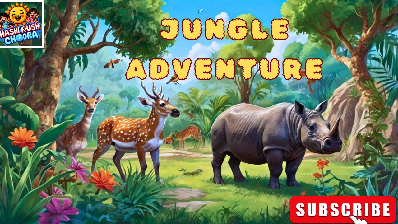 What’s Hiding in the Jungle? Wild Animal adventure for Kids!|Top 5 ...