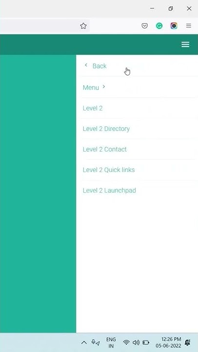 Magic Navigation Menu Indicator Using Html Css And Javascript Web Development Skills Youtube