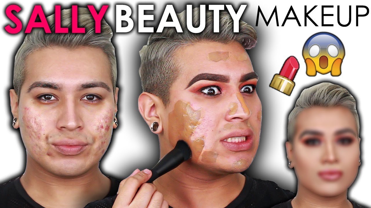 FULL FACE using SALLY BEAUTY MAKEUP! - First Impressions | COL-LAB ...