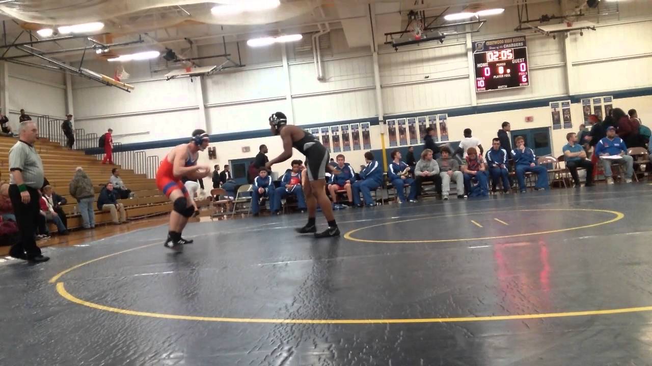 Edsel Ford Wrestling David Fuqua 189lbs - YouTube