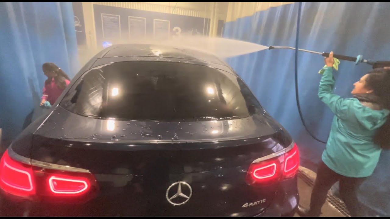 How We Wash Our Car In Sweden #mercedes #carwash #car - YouTube